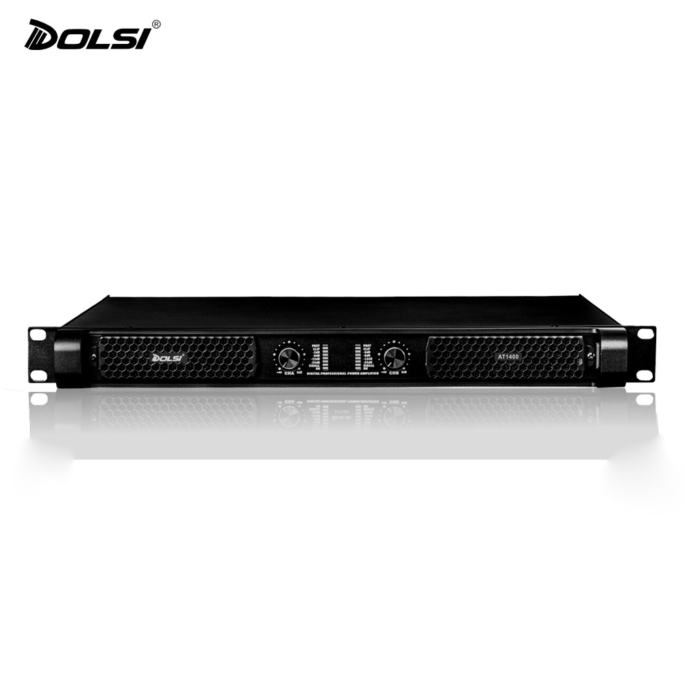 Universal Operating Voltage Class D 1 rack unit 2 channel pro. audio ...